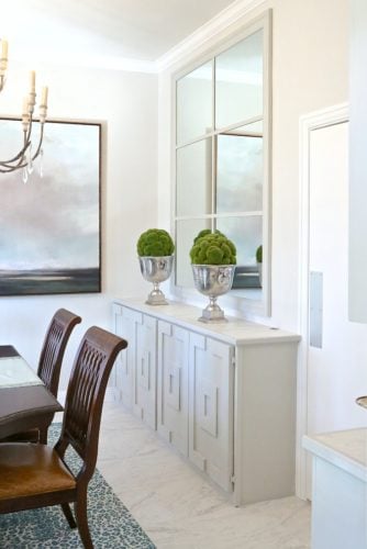 DIY Hidden Buffet Storage Piece (Dining Room Update)
