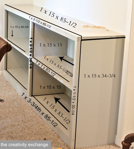 DIY Hidden Buffet Storage Piece (Dining Room Update)