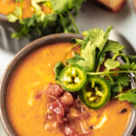 Texas Corn Chowder with Smoked Gouda (Shrimp or Chicken)