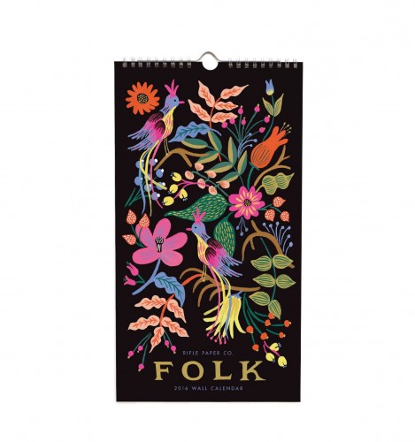 2016 Rifle Paper Co. Frameable Calendars and Gallery Wall