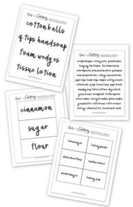 Free Printable Labels that You Can Type in Text and Edit