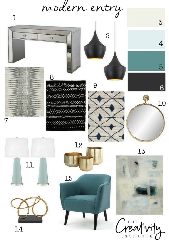 Moody Monday: Entryway Decor Options