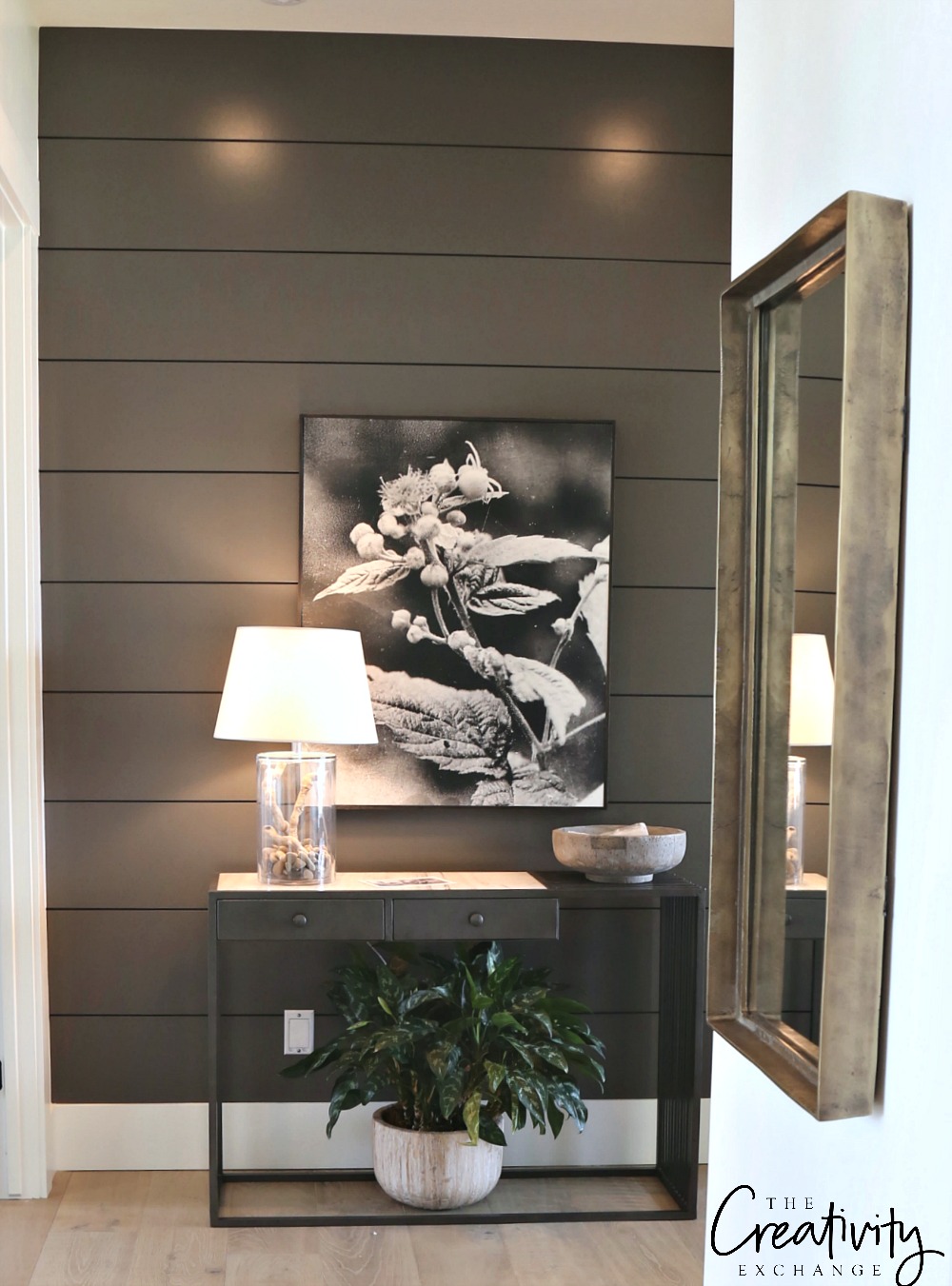 Painted Shiplap Accent Walls In Rich Colors