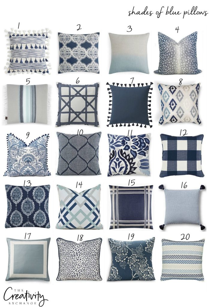 Mixing Pillow Patterns and Colors: Moody Monday