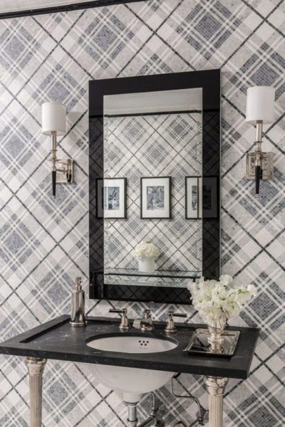 Beautiful Plaid Floors: Inexpensive Options