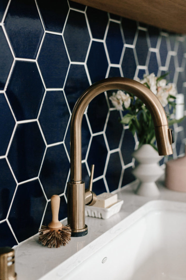 Navy Tile: Trend Alert