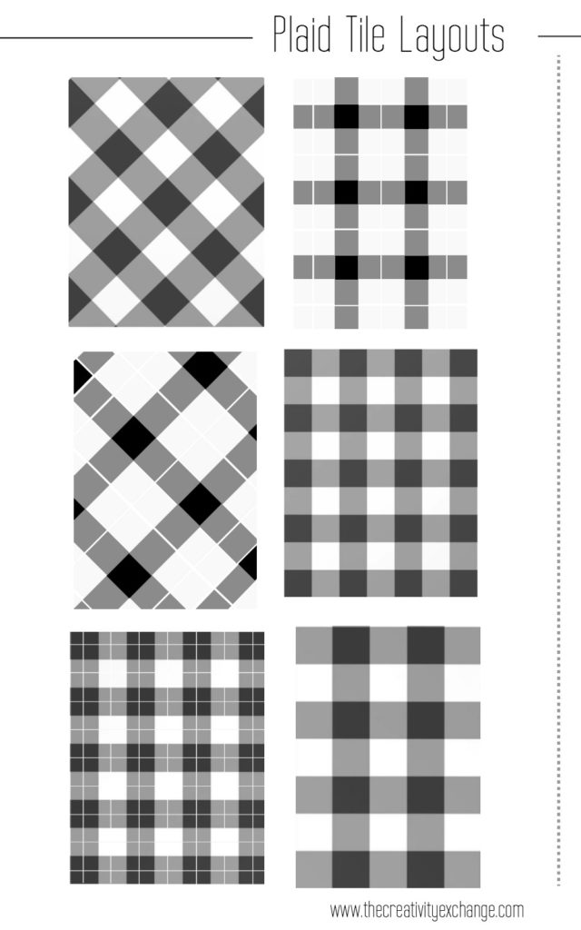 Beautiful Plaid Floors: Inexpensive Options