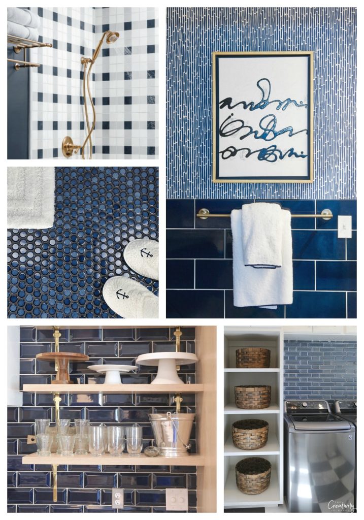Navy Tile: Trend Alert